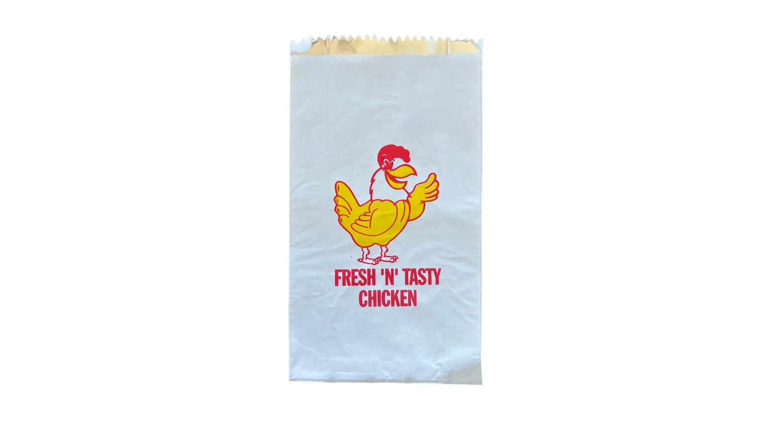 CHICKEN BAG SMALL PRINTED(250) V3130