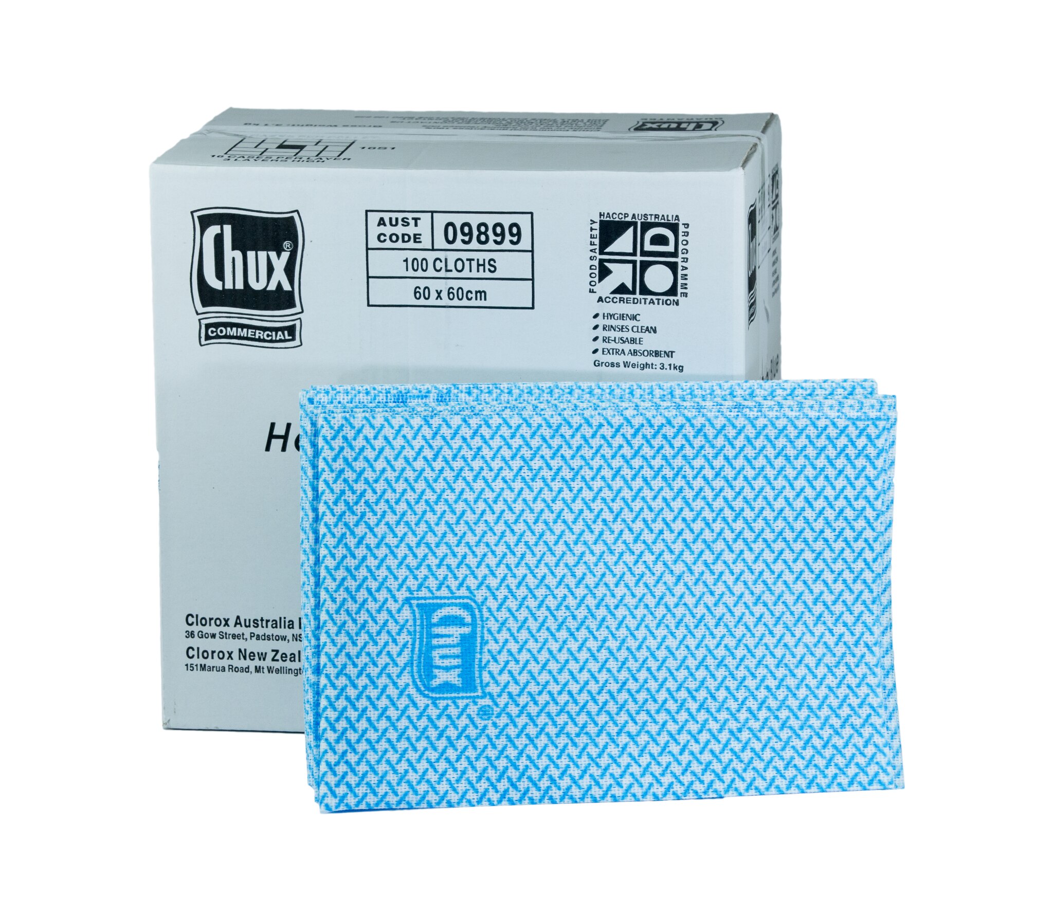 CHUX H/DUTY BLUE (CTN) 09899 HDBCWB