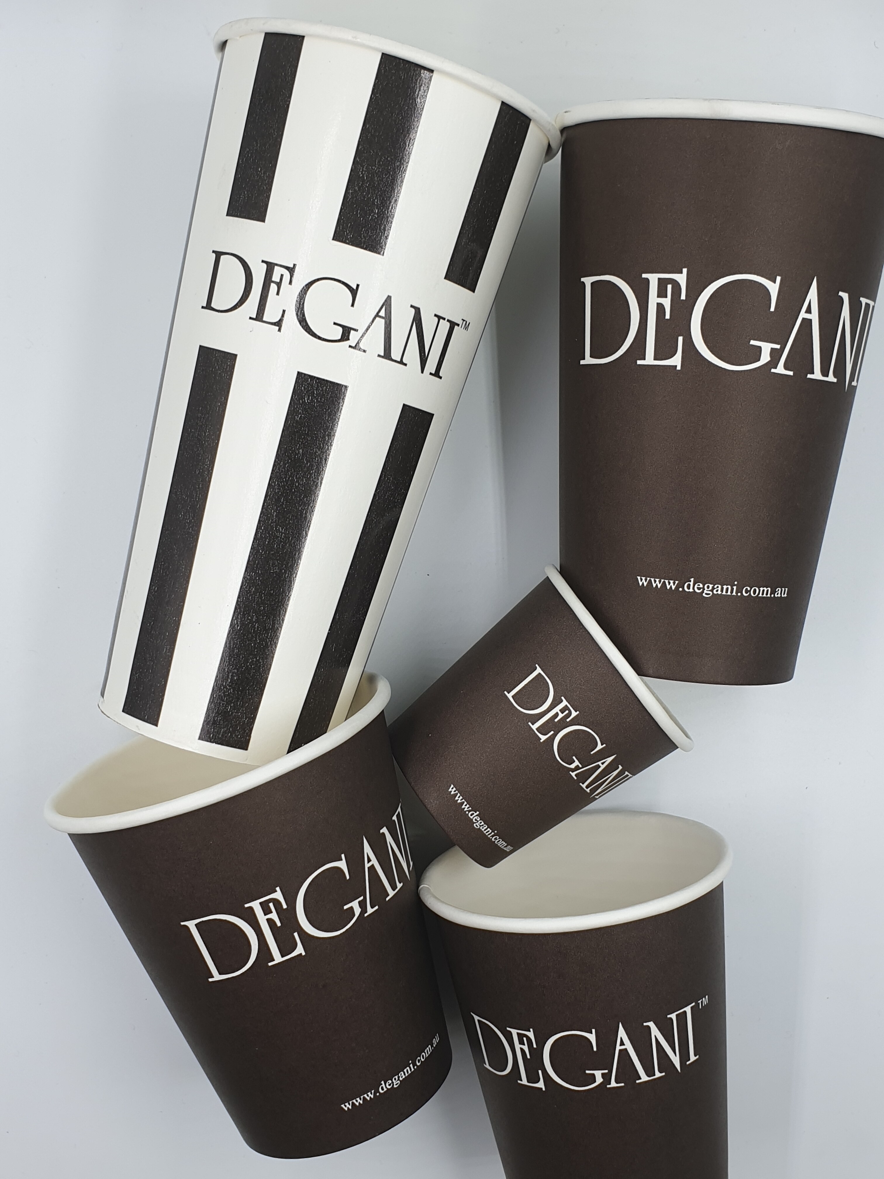 DEGANI 8OZ PLA 80MM SINGLE WALL CUPS (1000)