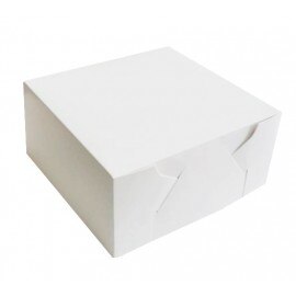 FLAT CAKE BOX 10 X 10 X 2.5 (100)