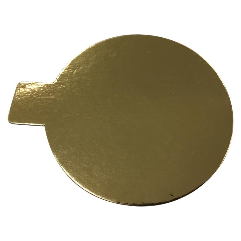 80MM ROUND 20MM TABS (100) TBR GOLD CCB