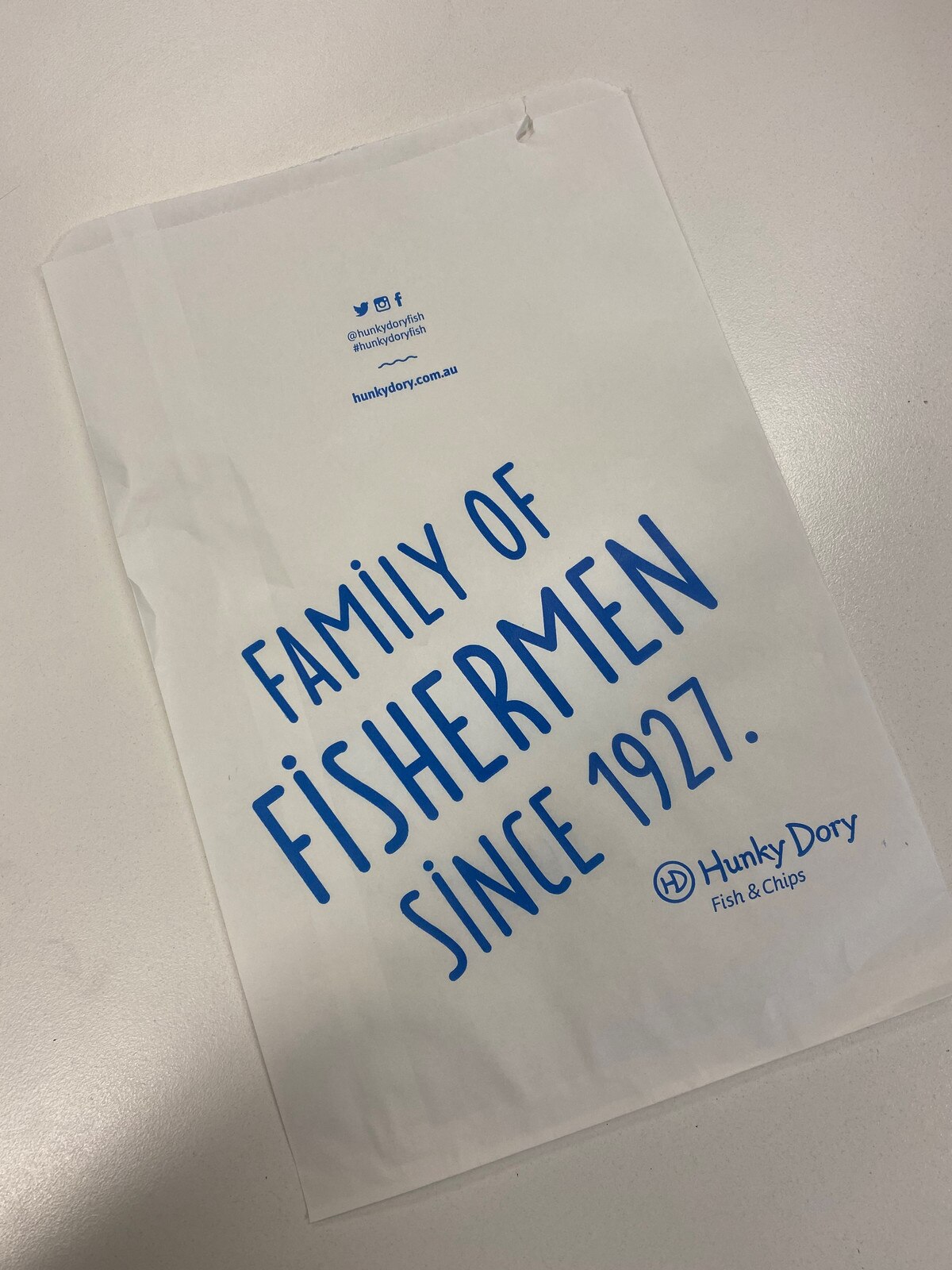 HUNKY DORY WHITE 12 LONG BAG (500)