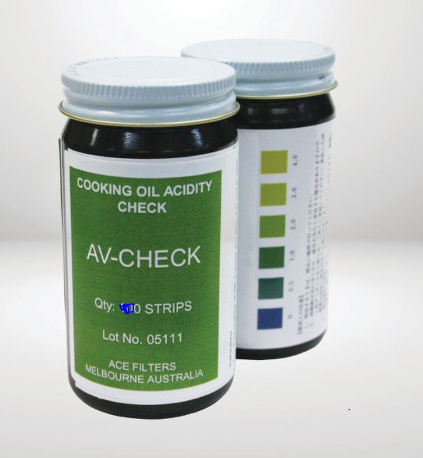 OIL/ ACIDITY QUALITY TEST STRIPS (50) AV-CHECK