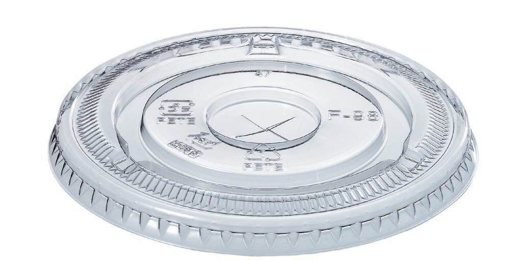 PET FLAT LID 16/20/24OZ (1000)(50)