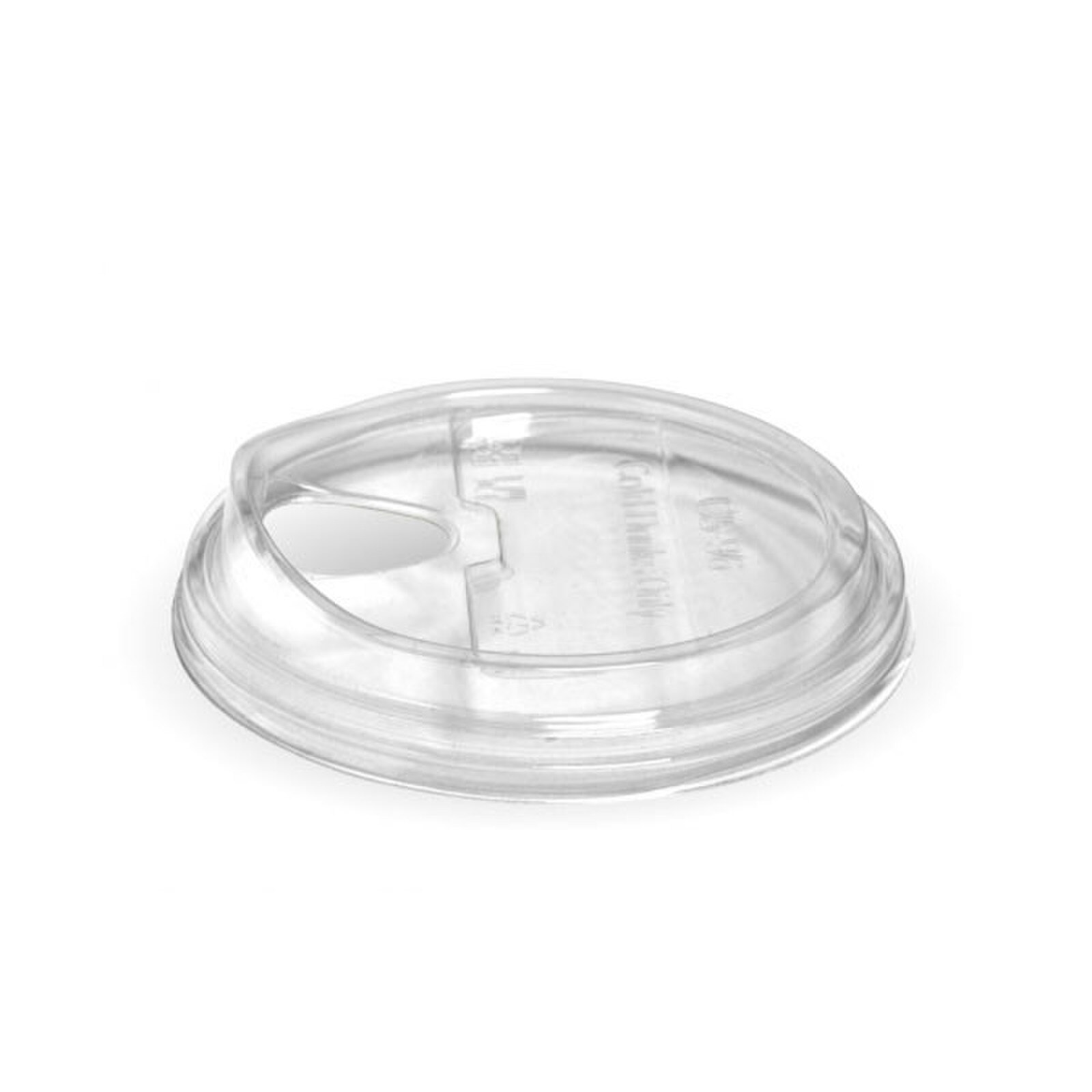 PET FLAT SIPPER LID 98MM (1000) (50)