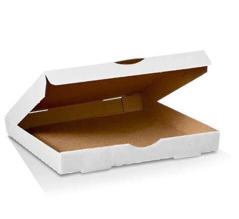 10INCH WHITE D/FOLD PIZZA BOX (100) (170032)