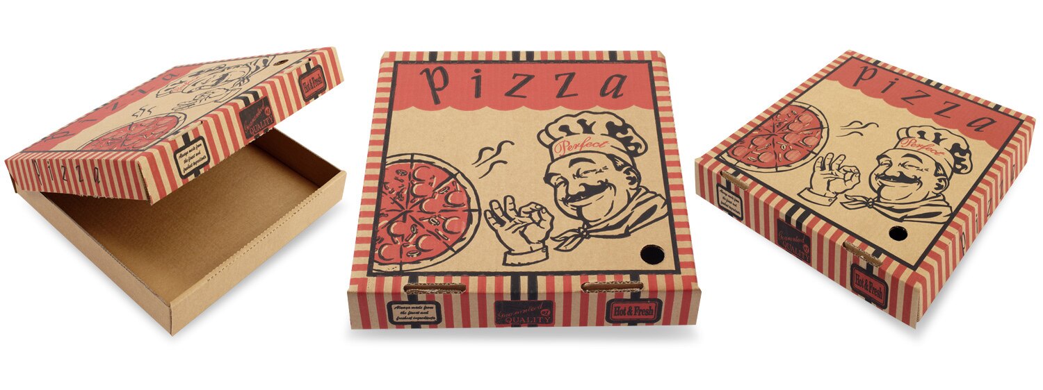 18 INCH PIZZA BOX BROWN (50) (170097)