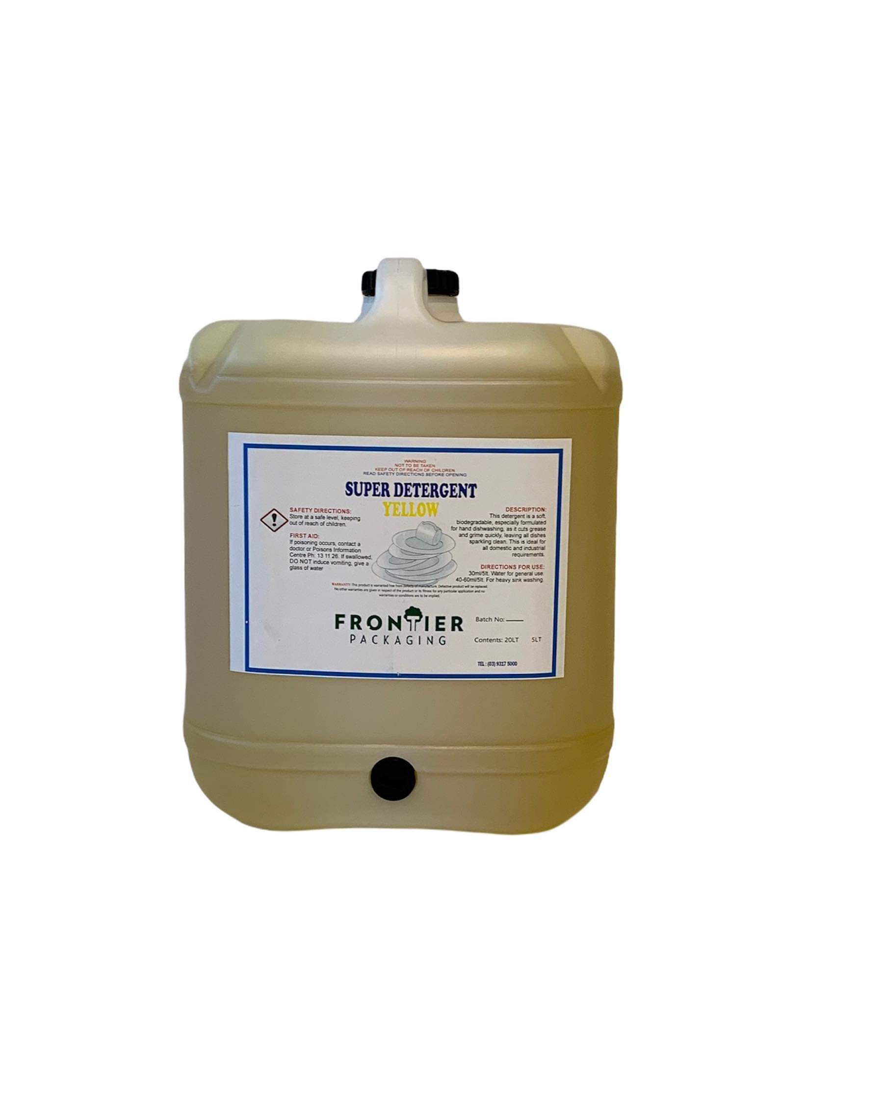 20LT SUPER DETERGENT YELLOW